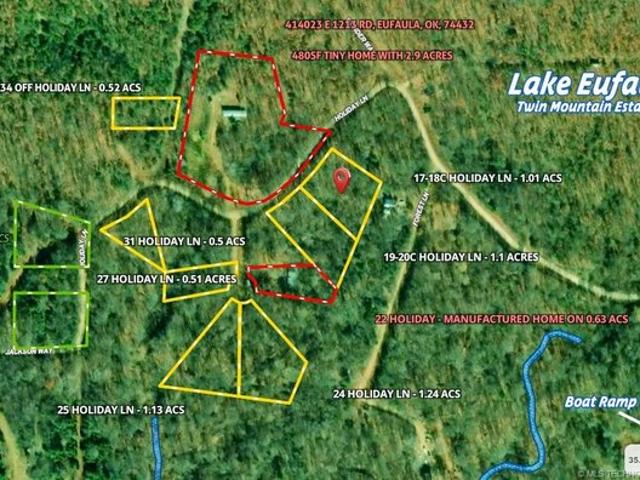 1718 Holiday Ln, Eufaula, OK 74432