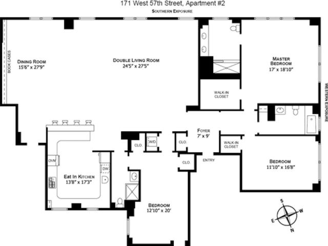 171 West 57th Street, Unit 2B | Compass
