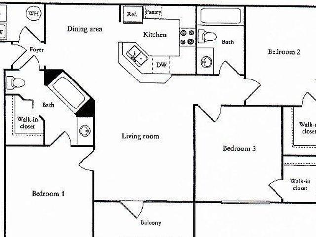 $1751 / 3br 1286ft² 3 BR 2 BA Resort Style Living without the Resort money! Adjacent to Baldwin Park map