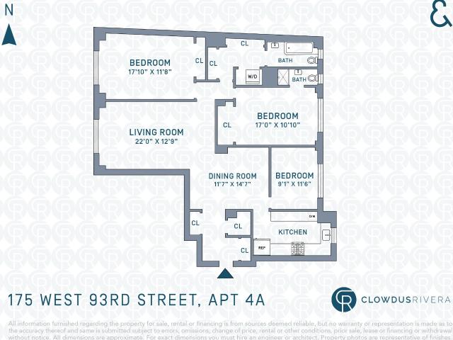 175 West 93rd Street, Unit 4A
