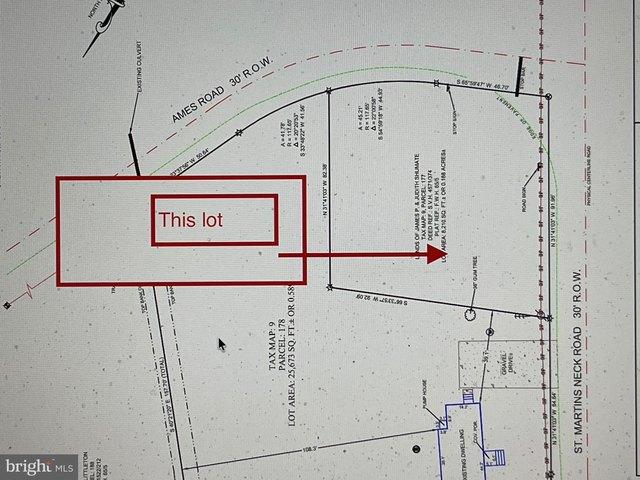177 Martins Neck Rd Parcel Saint, Bishopville, MD 21813