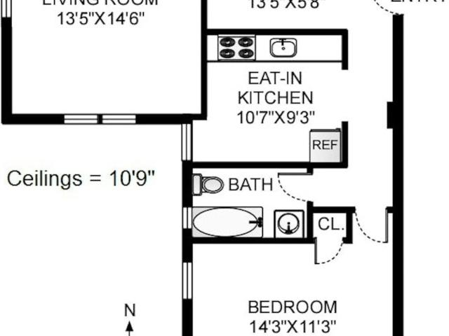 1793 Riverside Drive, Unit 6J