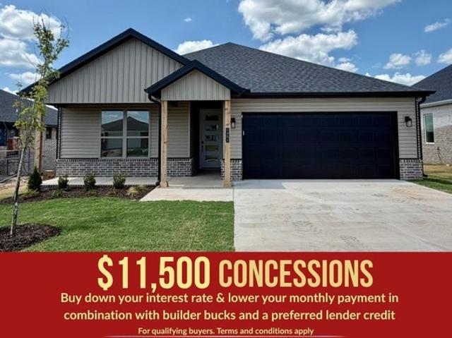 1801 Goldthorp St, Pea Ridge, AR 72751