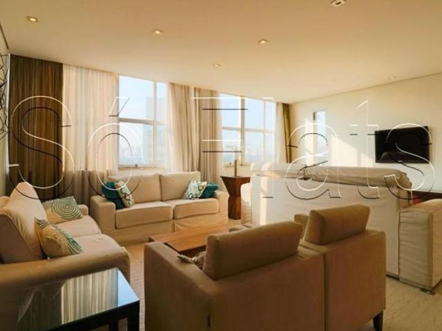 180m² Mobiliado 3 Dorms Itaim Bibi Faria Lima Metrô JK Iguatemi 2 Vagas Res. Teresa Cristina