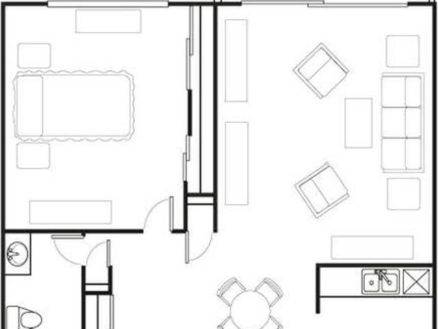 $1815 / 1br 793ft² Spacious 1 bedroom featuring a large balcony to enjoy!