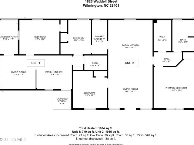 1826 Waddell St, Wilmington, NC 28401 | MLS #100564 | Compass