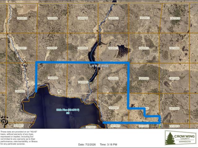 184 Acres 44047A Little Pine Road