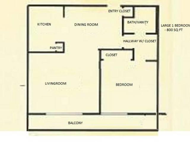 $1850 / 1br 800ft² Spacious Lg 1 bd rm with tons of closets & STYLE