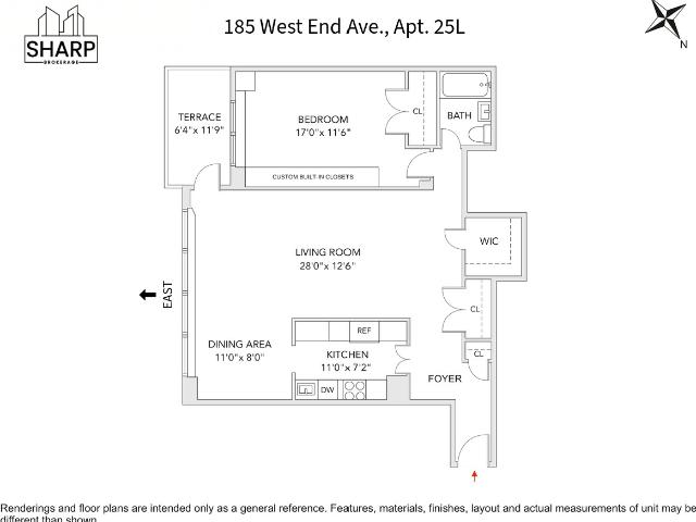 185 West End Avenue, Unit 25L
