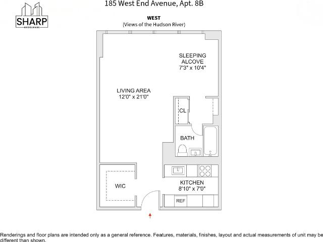 185 West End Avenue, Unit 8B | Compass