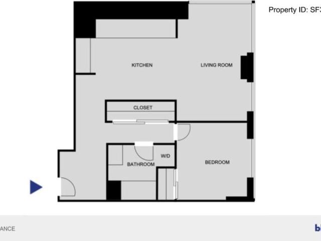 18 10th Street Studio Apartment for Rent at 18 10th St #1299, San Francisco, CA 94103 SOMA