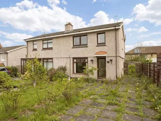 18 Craigour Terrace, Little France. 3 bed semi detached house.