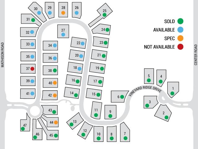 193 Vineyard Ridge Drive # Lot: 36