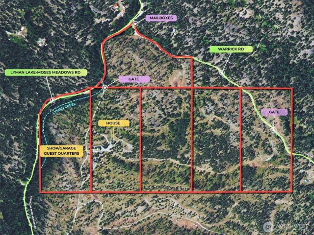 1942 Lyman Lake Moses Meadows Road