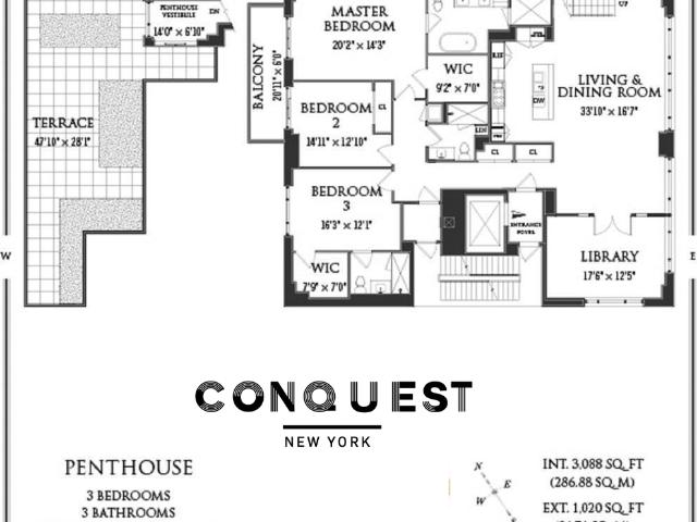 199 Mott Street, Unit PH1 | Compass