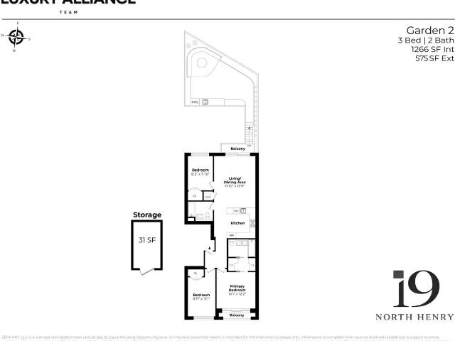 19 North Henry Street, Unit GDN2