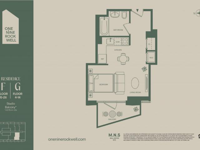 19 Rockwell Place, Unit 9G | Compass
