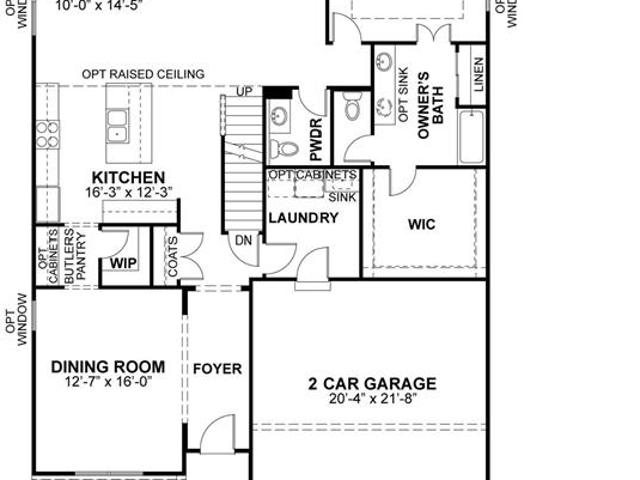 1 The Madison 2 Car At The Reserve At Wildwood, MO 63040 | MLS #26019 | Compass