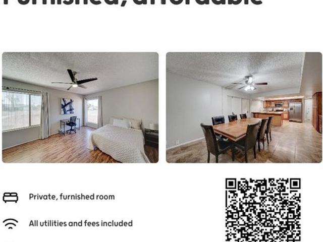 1 Occupant Private Furnished Room For Rent Glenda