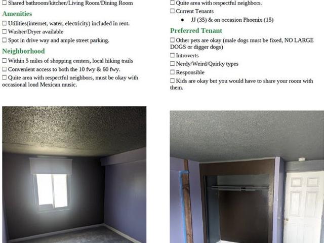 1 or 2 bedroom available for rent