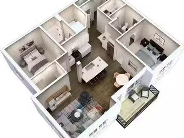 1 Bed 1 Bath E2