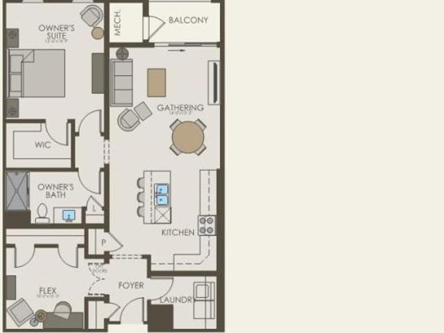 1 Bed, 1 Bath New Home plan in East Providence, RI