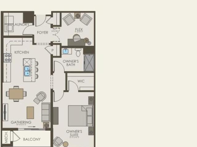 1 Bed, 1 Bath New Home plan in East Providence, RI