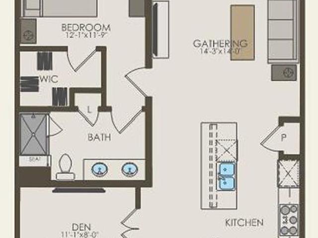1 Bed, 1 Bath New Home plan in National Harbor, MD