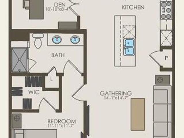 1 Bed, 1 Bath New Home plan in National Harbor, MD