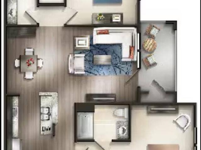 1 bed 1 bath private utilities incl