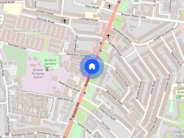 1 Bed Terraced House, Hailsham Avenue, SW2