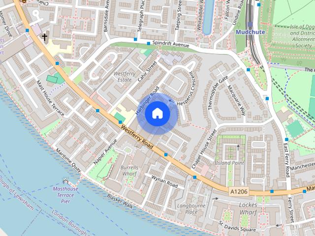 1 Bed at Forge Square, London, E14
