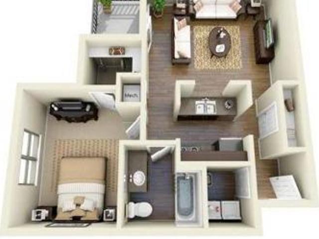 1 Bed City Plaza