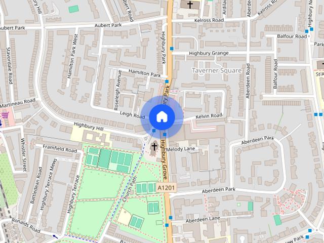 1 Bed Flat, Baalbec Road, N5