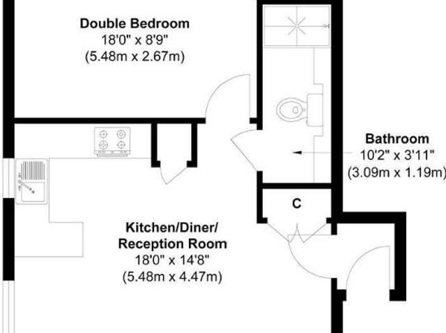1 bed flat for sale