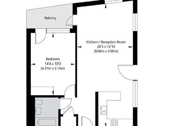 1 bed flat for sale