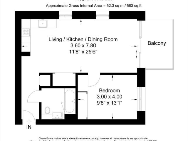 1 Bed Flat, Heygate St, SE17