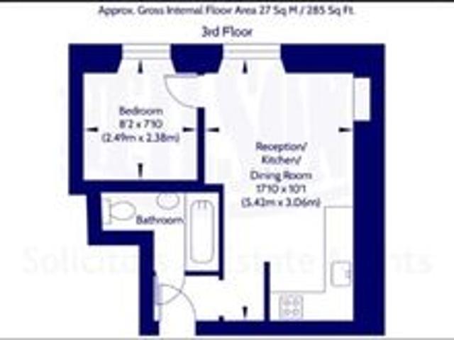 1 Bed Flat, High Riggs, EH3