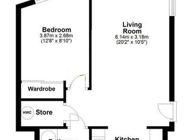 1 Bed Flat, The Habitat, NG1