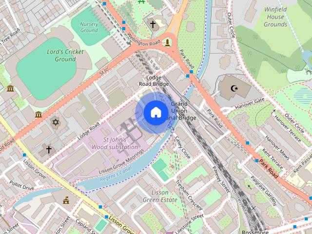 1 bed flat to rent in North Bank, London