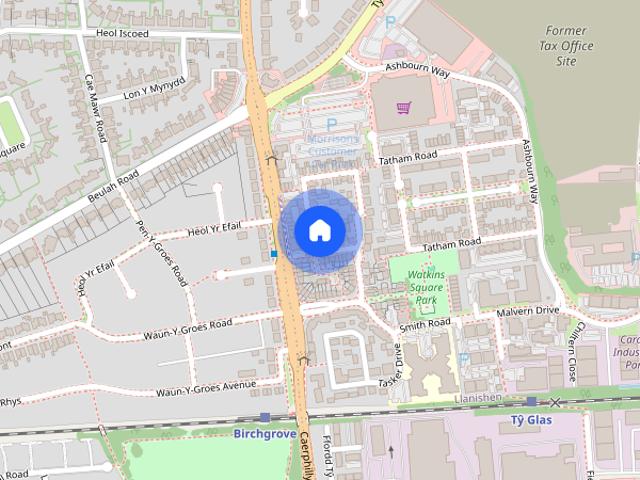 1 bed flat to rent in Watkins Square, Llanishen, CF14