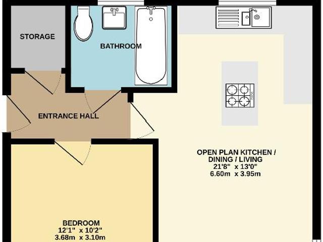 1 bed house for sale