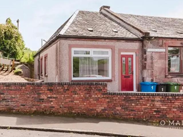 1 Bedroom Cottage To Rent In Rosebank Gardens, Sauchie, FK10