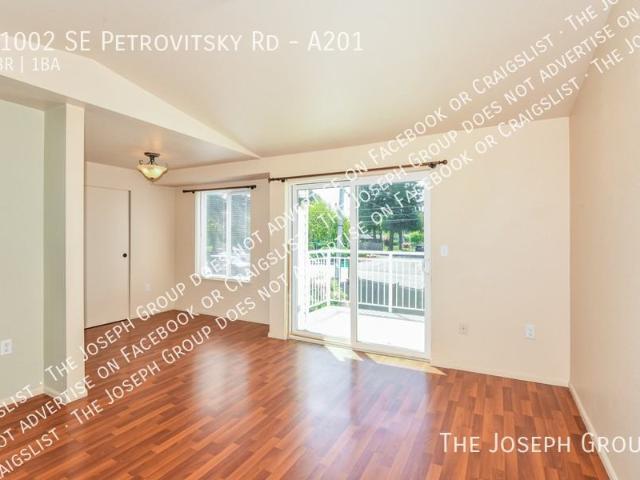 1 Bedroom Condo for Rent at 11002 Se Petrovitsky Rd #A201, Renton, WA 98055 Cascade