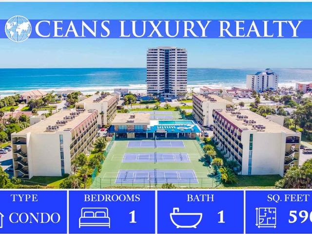 1 Bedroom Condo for Rent at 1437 N Atlantic Ave #105, Daytona Beach, FL 32118