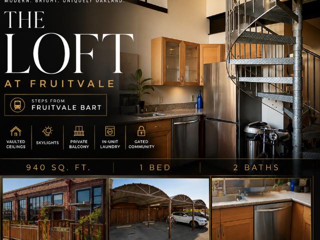 1 Bedroom Condo for Rent at 1501 37th Ave #B1, Oakland, CA 94601 Saint Elizabeth