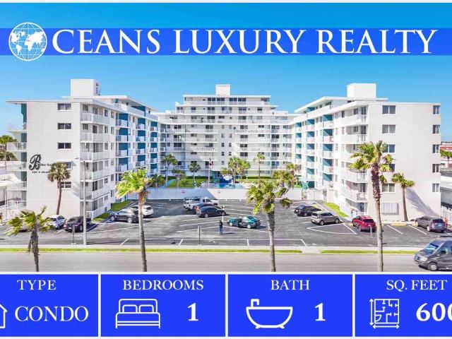1 Bedroom Condo for Rent at 2727 North Atlantic Avenue #503, Daytona Beach, FL 32118
