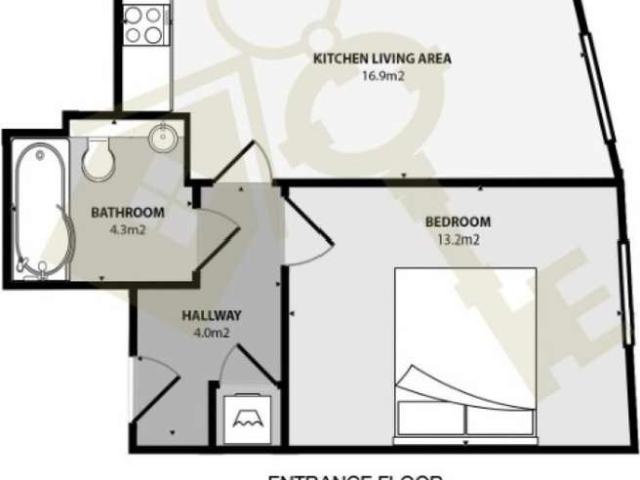 1 Bedroom Apartment Flat
