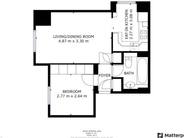1 Bedroom Apartment Flat