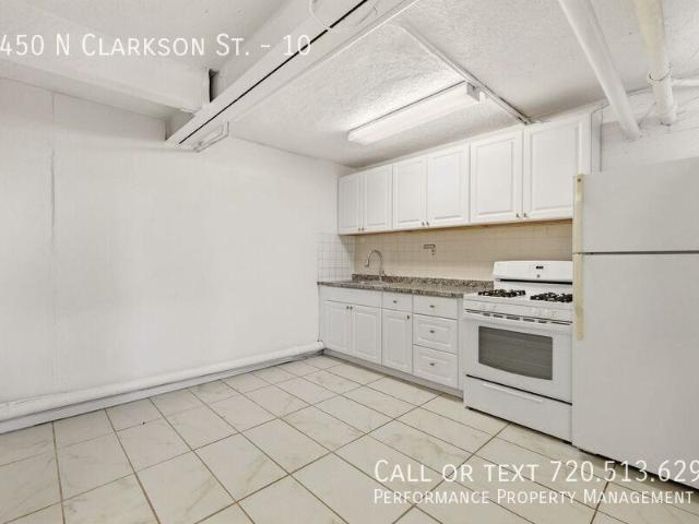 1 Bedroom Apartment for Rent at 1450 N Clarkson St #10, Denver, CO 80218 Capitol Hill